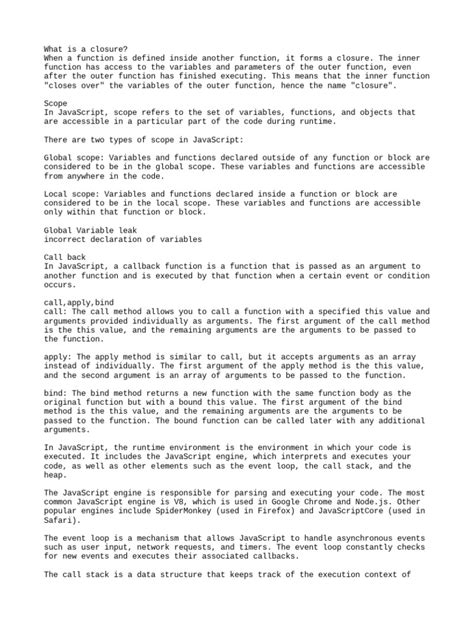 what is a closure pdf scope computer science variable computer science