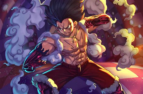 Gear Fourth And Backgrounds Luffy Bounce Man Hd Wallpaper Pxfuel