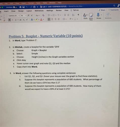 Autosave Off Se Lab Insert Draw Design Layout Chegg