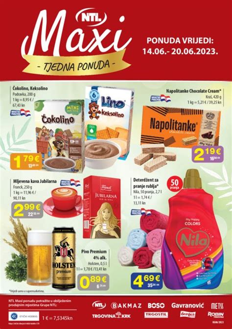 Boso katalog NTL Maxi Tjedna ponuda 14 06 20 06 2023 Njuškalo katalozi