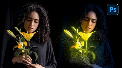 Glow Effect In Photoshop Photoshop Tutorial Glowing Effect Youtube