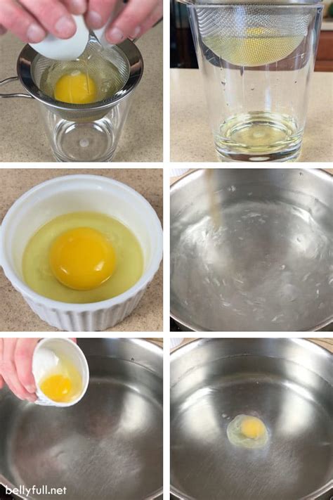 Perfect Poached Eggs Step By Step Guide Video Belly Full