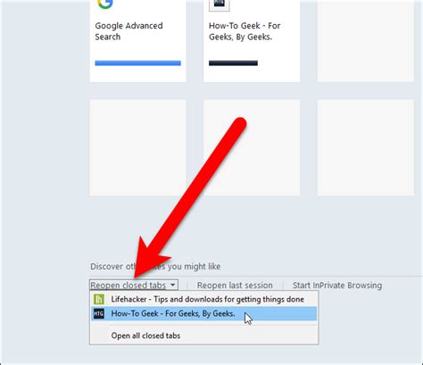 How To Restore Recently Closed Tabs In Chrome Firefox Opera Internet