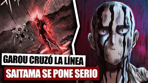 Blast Vs Garou Saitama Va En Serio One Punch Man Youtube