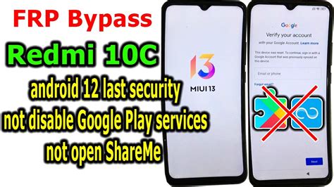 FRP Bypass Google Account Lock Redmi 10C MIUI 13 Android 12 Latest