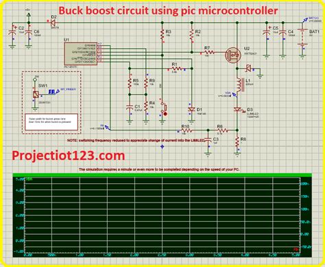 Buck Boost Circuit Using Pic Microcontroller In Proteus