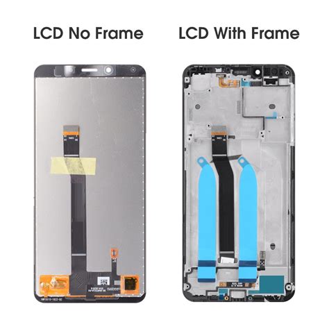 Tela Frontal Touch Display Xiaomi Redmi 6 6A LCD Aro Escorrega O
