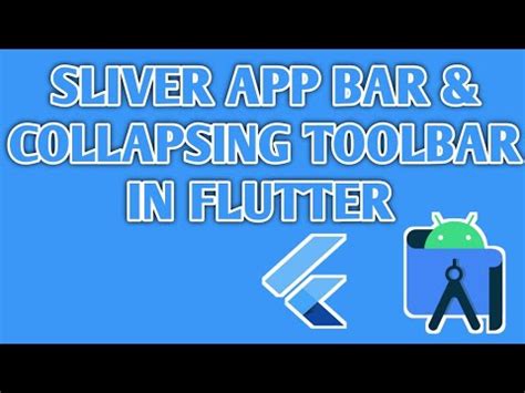 Flutter Sliver App Bar Collapsing Toolbar Collapsing Toolbar And