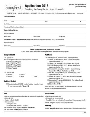 Fillable Online Images For Who Ishttps Songfest Us S Fax