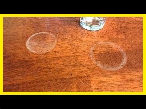Vous Avez Une Table En Bois Astuces Miracle Pour Faire Dispara Tre