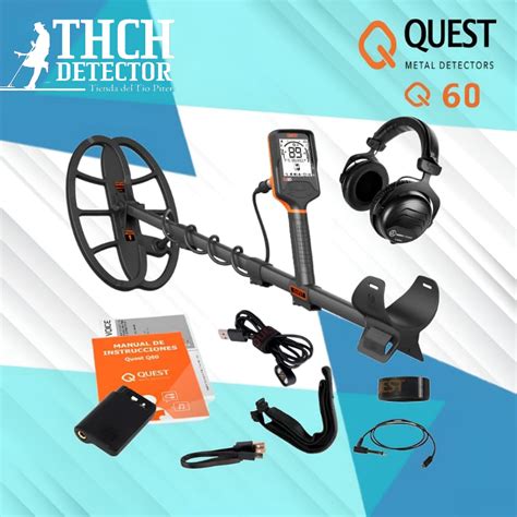 Detector De Metales Quest Scuba Tector Pro Thch Detector