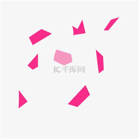 粉色几何图形欢庆国庆素材图片免费下载 千库网