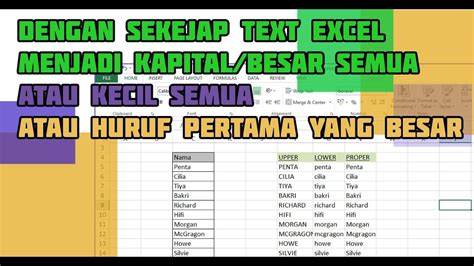 Membuat Huruf Kapital Di Excel Cara Membuat Fishbone Di Word