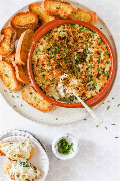 Best Ever Crab Spinach Artichoke Dip Lena S Kitchen