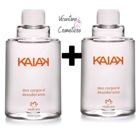 Kit Refil Desodorante Corporal Kaiak Feminino Natura Ml Unidades