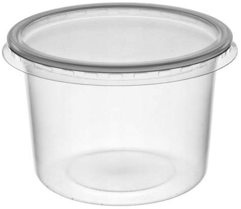 Pojemnik Plastikowy Do Zupy Opakowanie Na Zup Z Przykrywk Ml Szt