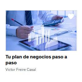 Tu Plan De Negocios Paso A Paso V Ctor Freire Cursosenoferta