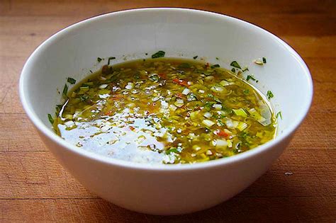 Salsa Vinagreta Tradicional Mis Recetas Preferidas