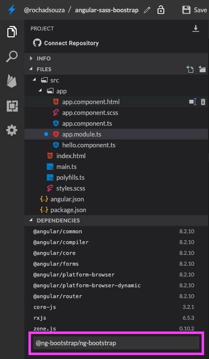 StackBlitz A Simple Angular Scss And Ng Bootstrap Setup