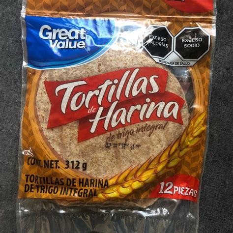 Great Value Tortillas De Harina De Trigo Integral Review Abillion