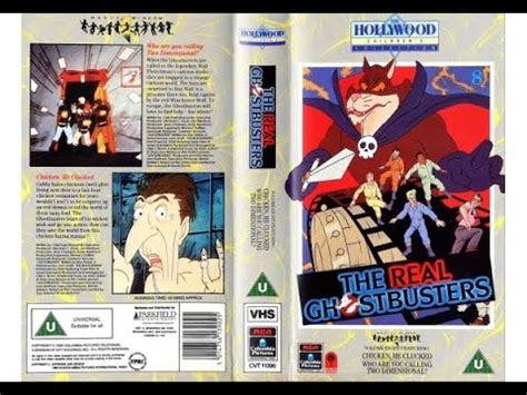 Original Vhs Opening And Closing To The Real Ghostbusters Vol Uk Vhs