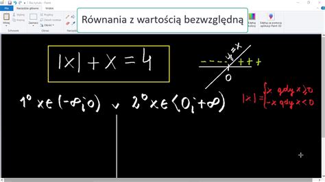 Równania z wartością bezwzględną YouTube