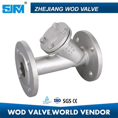 DIN Y Type Strainer FLANGE END Pn16 Stainless Steel China Y Type
