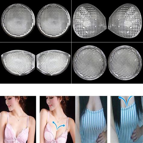 Silicone Bra Insert Pads Bra Fillets Inserts Breast Enhancers Bra