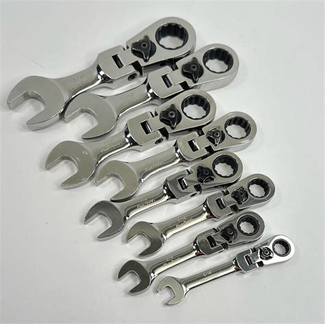Blue Point Pc Point Sae Midget Offset Box Flex Head Ratcheting