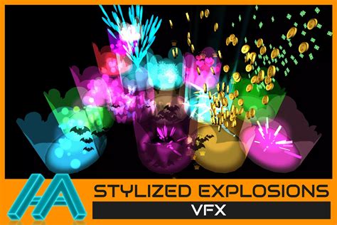 Area Of Stylized Exploding Effects Maiami Studio VFX VFX Particles