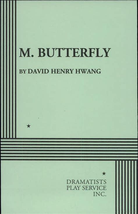 M Butterfly By David Henry Hwang Biz Books