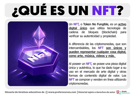 Qu Es Un Nft Definici N De Nft