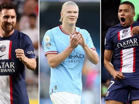 Messi Haaland y Mbappé entre los nominados al Balón de Oro