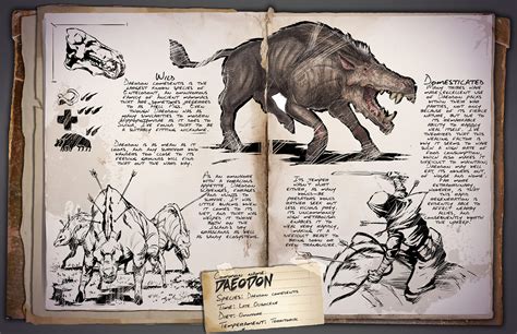 Dino Dossier Daeodon ARK Survival Evolved