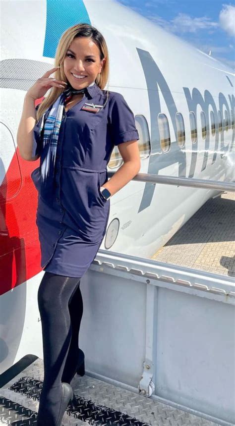 Pantyhose Legs Flight Attendant Wearing Opaque Tights Gag