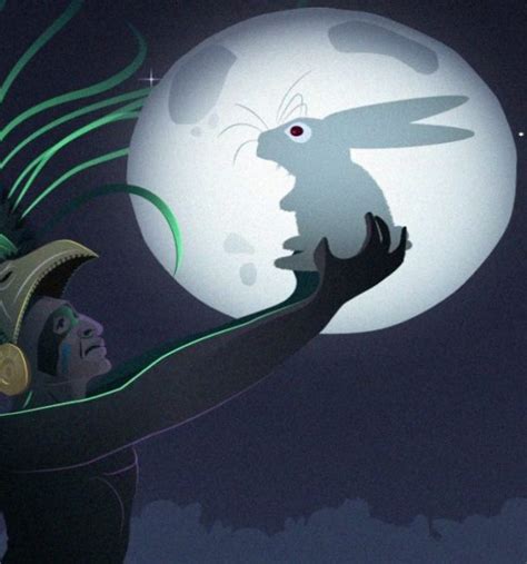 El Conejo En La Lunaleyendanacimiento Del Sol Y La Luna