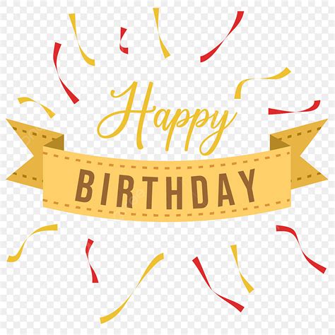 Ribbon Birthday Vector Design Images Birthday Ribbon Ribbon Pita