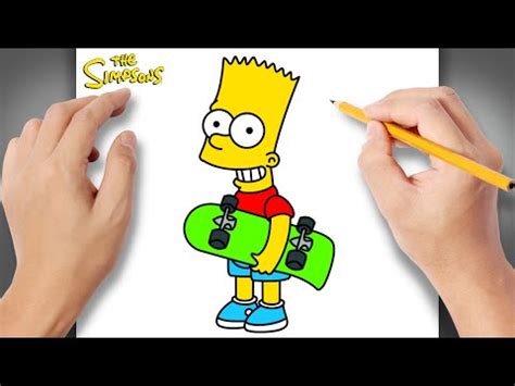 Como DESENHAR O BART SIMPSON Passo A Passo Como DIBUJAR A BART