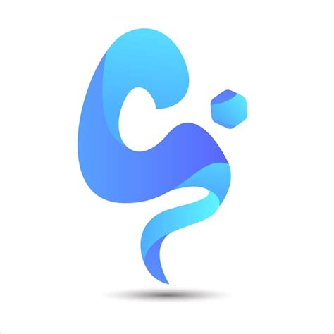 Logotipo Abstracto De La Letra S Vector Premium