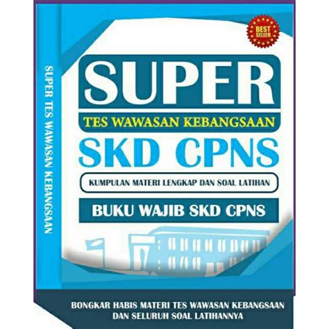 Jual Buku Ujian TKD SKD Super TWK Tes Wawasan Kebangsaan CPNS SPMB