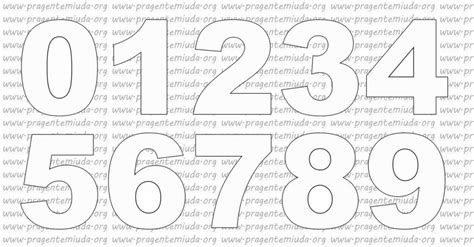 28 Ideas De Moldes De Numeros Moldes De Numeros N 250 Meros Numero Para