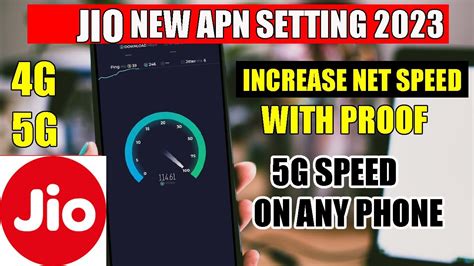 Jio APN Settings 2023 Fix Jio Slow Internet Problem Jio 4G 5G Net