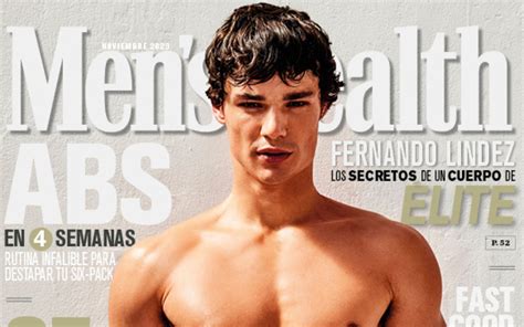 Fernando Lindez el nuevo alumno de Élite se desnuda para Men s