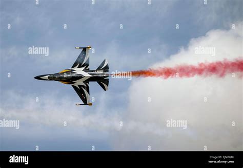 Republic Of Korea Air Force Black Eagles Aerobatic Display Team At