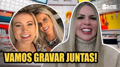 DENISE ROCHA E ANDRESSA URACH VÃO GRAVAR CONTEÚDO ADULTO JUNTAS