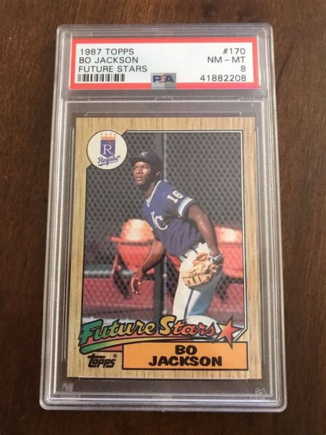 Auction Prices Realized Baseball Cards Topps Bo Jackson Future Stars