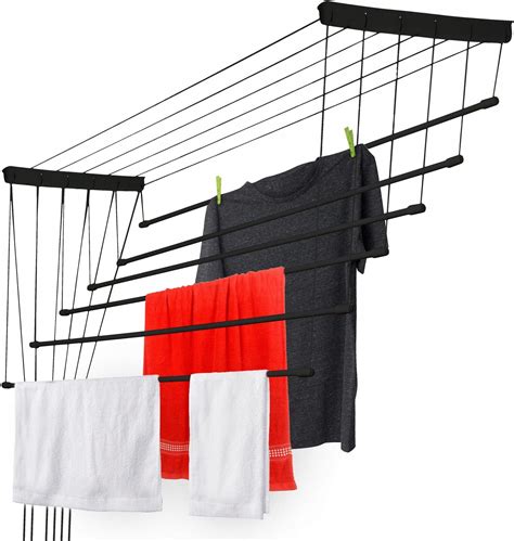 Kadax Suszarka Na Pranie Ubrania Sufitowa 6 Prętów 160Cm K5044