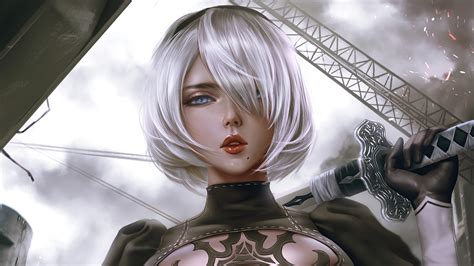 Nier Automata Background 1920X1080