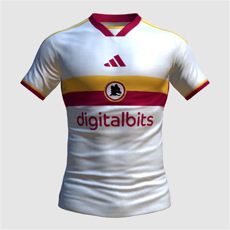 AS Roma X Adidas 2023 24 Esports Concept Kit 3 FIFA 23 Kit Creator