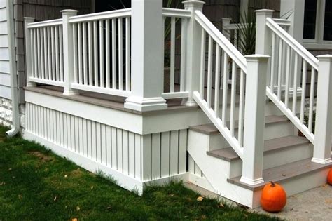 Porch Skirting Ideas Composite Decking And Railing Idea With Composite